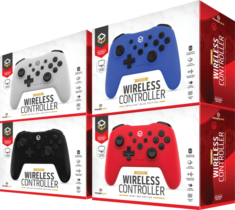 Core Wireless Controllers – Powerwave Gaming Accessories