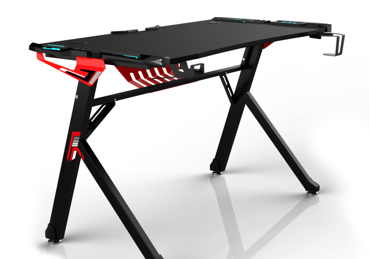 Gaming Desk Y-Frame RGB - Powerwave Gaming Accessories