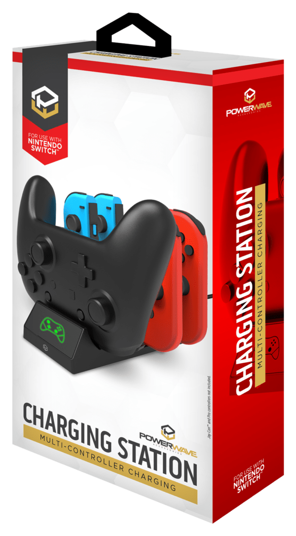 Switch Charging Station - Powerwave Gaming Accessories
