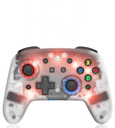 Switch RGB Wireless Controller Frost – Powerwave Gaming Accessories