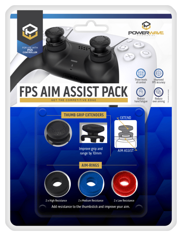 PS5 FPS Aim Assist Pack – Powerwave Gaming Accessories