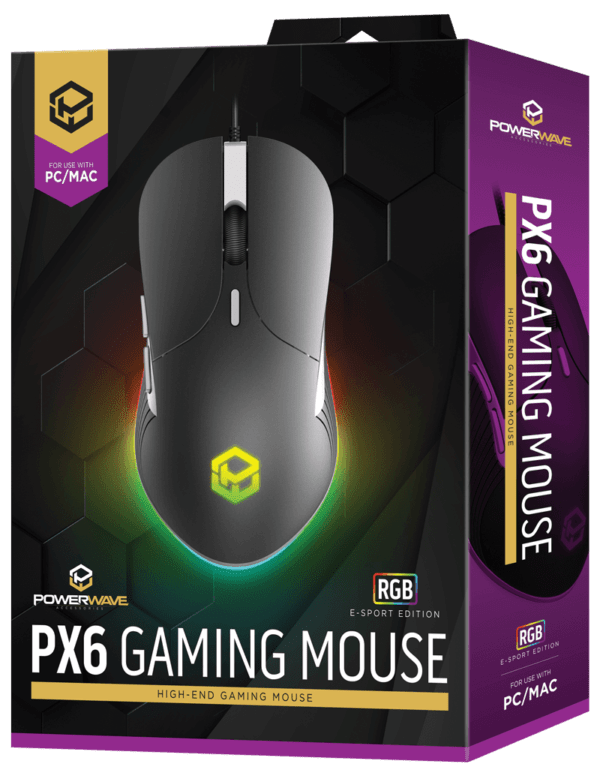 PX6 Gaming Mouse - Powerwave Gaming Accessories