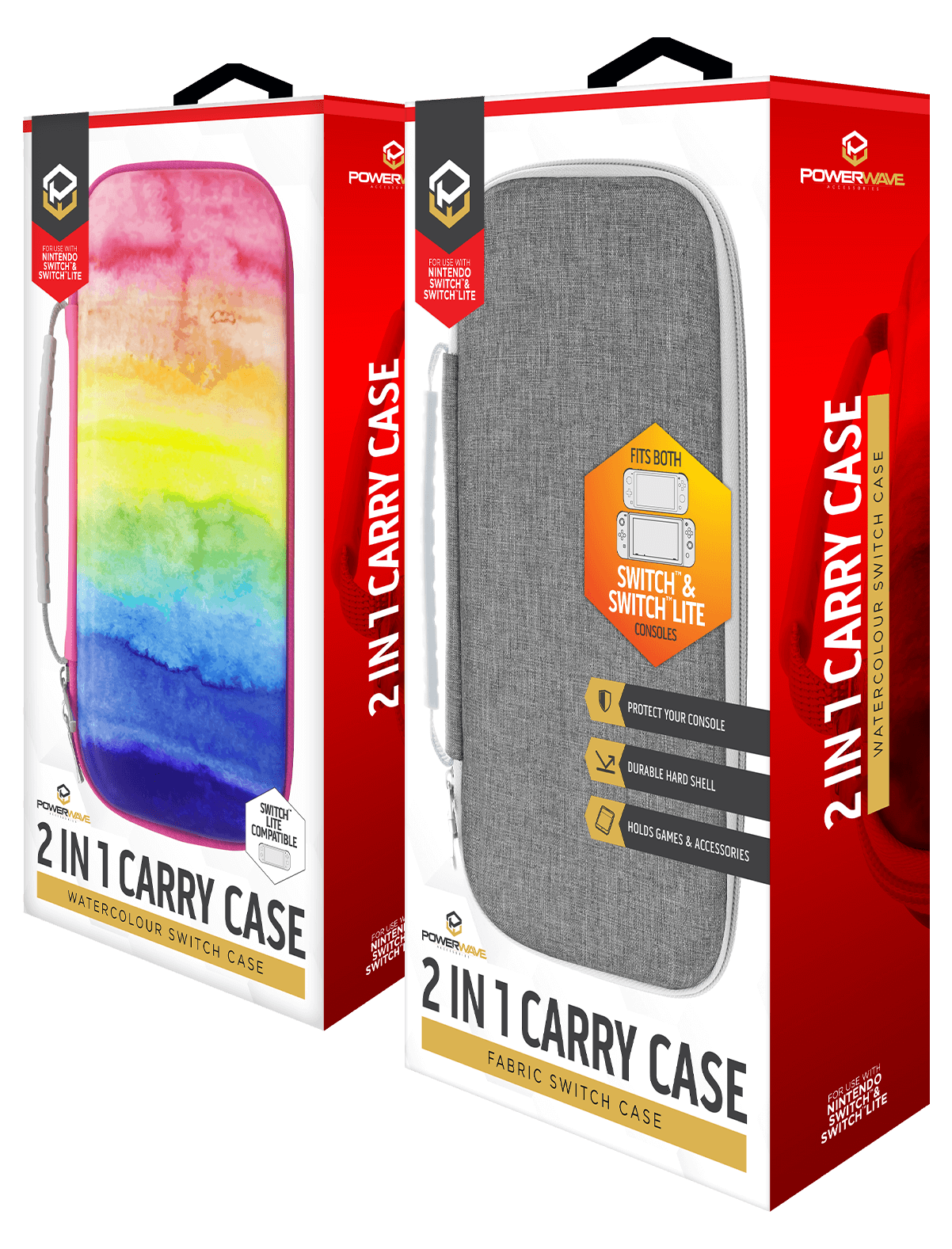 Nintendo Switch 2 in 1 Case - Powerwave Gaming Accessories
