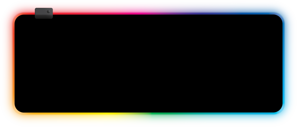 RGB XL Mouse Pads – Black – Powerwave Gaming Accessories