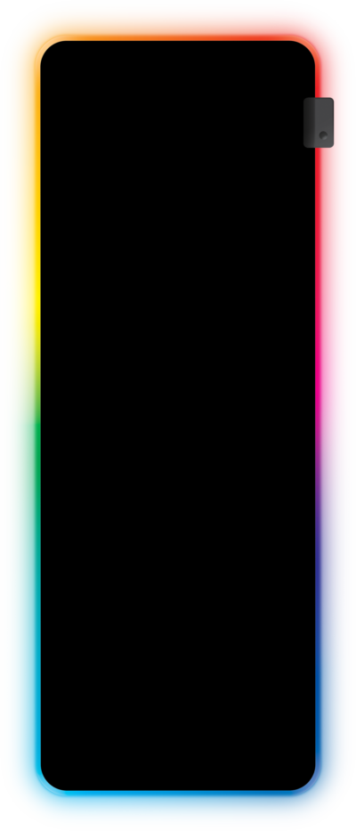 RGB XL Mouse Pads – Black – Powerwave Gaming Accessories