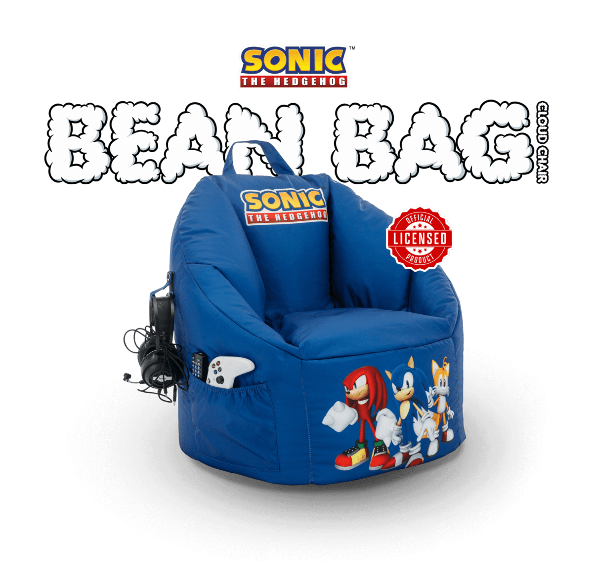 Sonic Cloud Bean Bag Chair – Powerwave Gaming Accessories